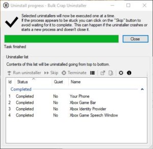 Bulk Crap Uninstaller | techlogist.net