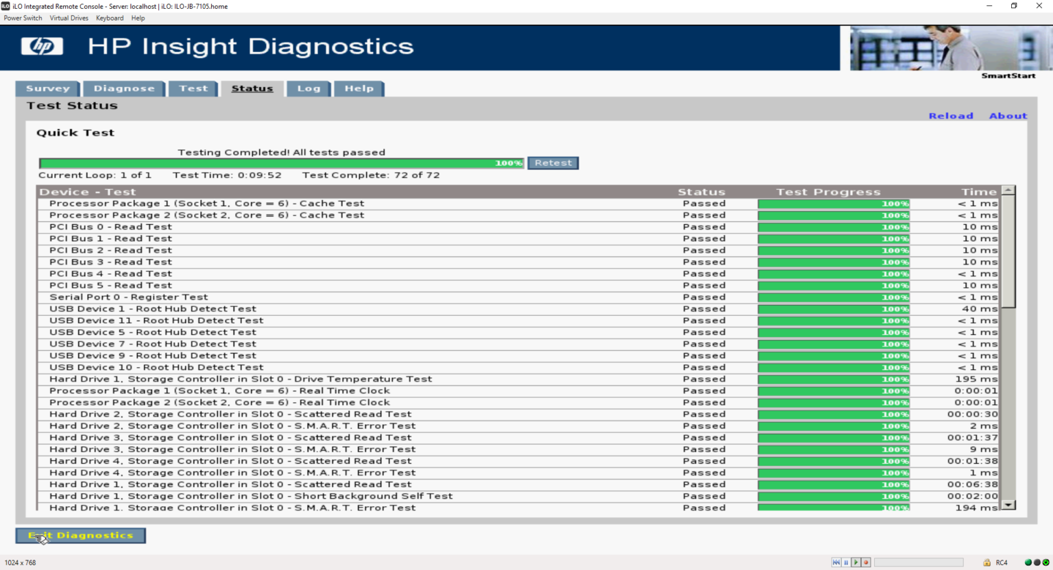 HP Insight Diagnostics for advanced testing | techlogist.net