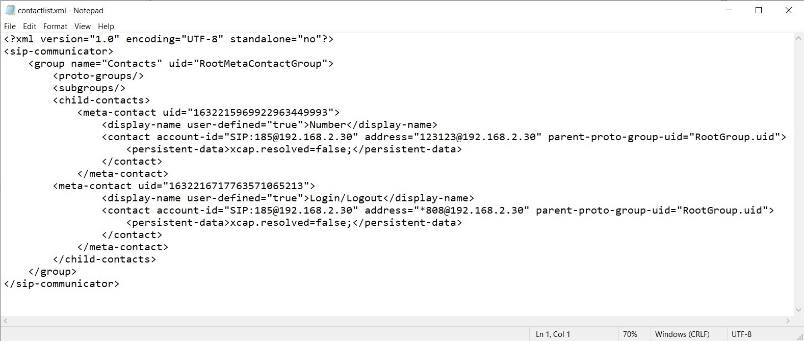 How to export and import Jitsi Desktop contacts in Windows 10 ...